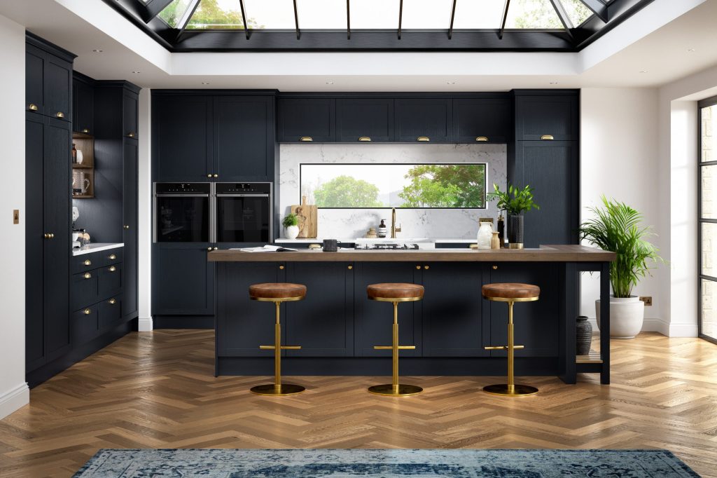 Harlem Kitchen in Indigo | Kitchen Trend